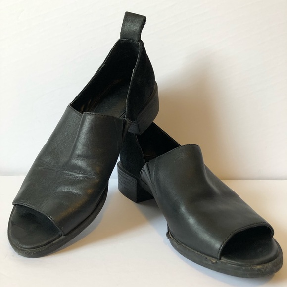 Shellys London Shoes | Shelly London Leather Opentoe Shoes Size 8 Guc ...